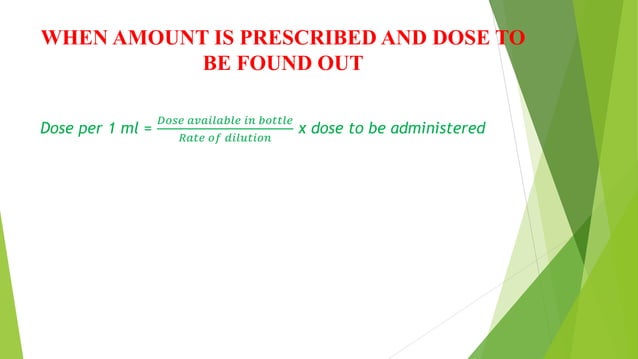 Pediatric drug doses calculations | PPTX | Parenting Babies and ...