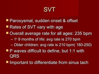 Pediatric dysrhythmias | PPT