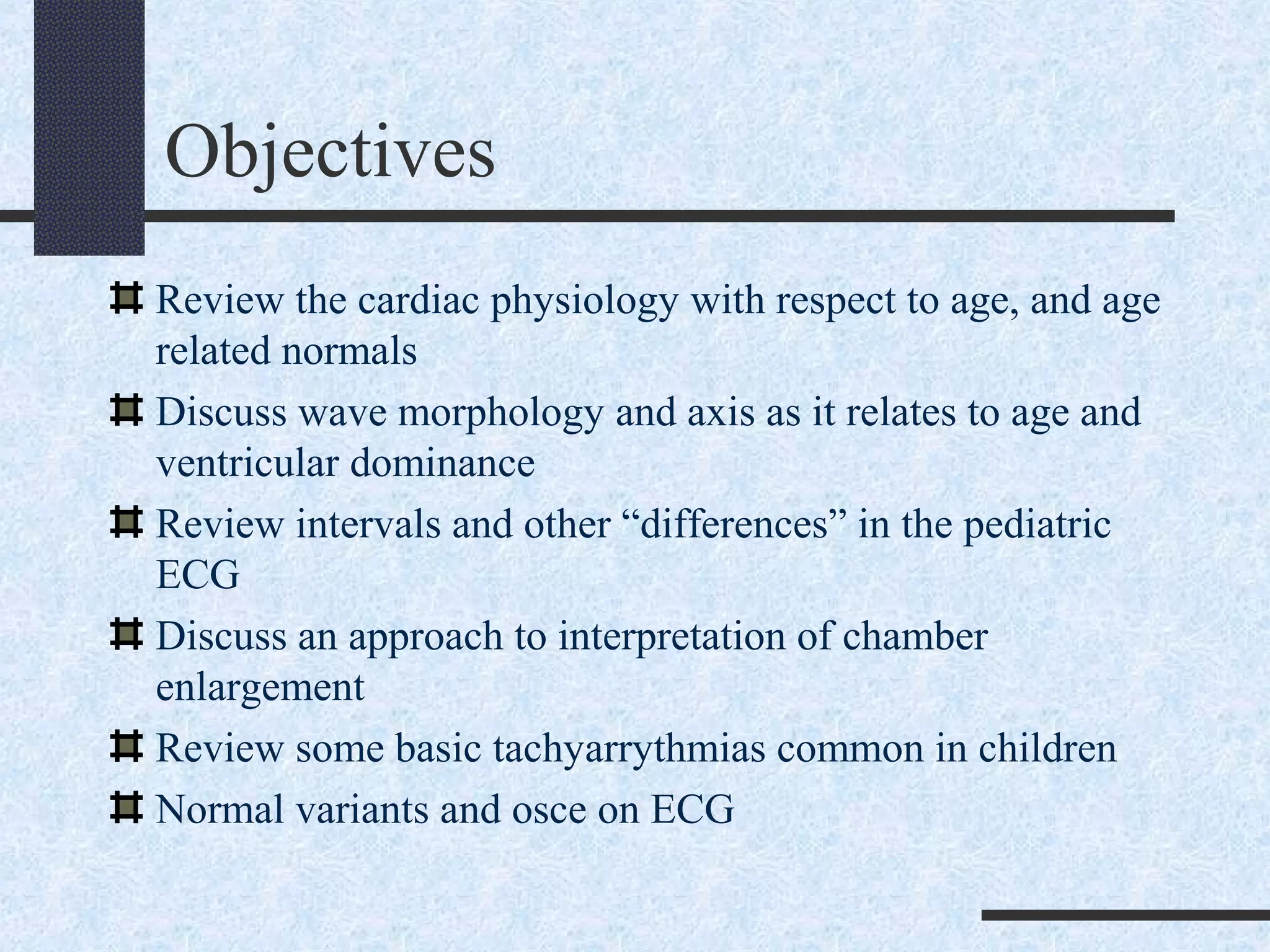Pediatric ecg | PPT
