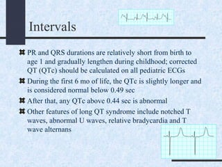 Pediatric ecg | PPT