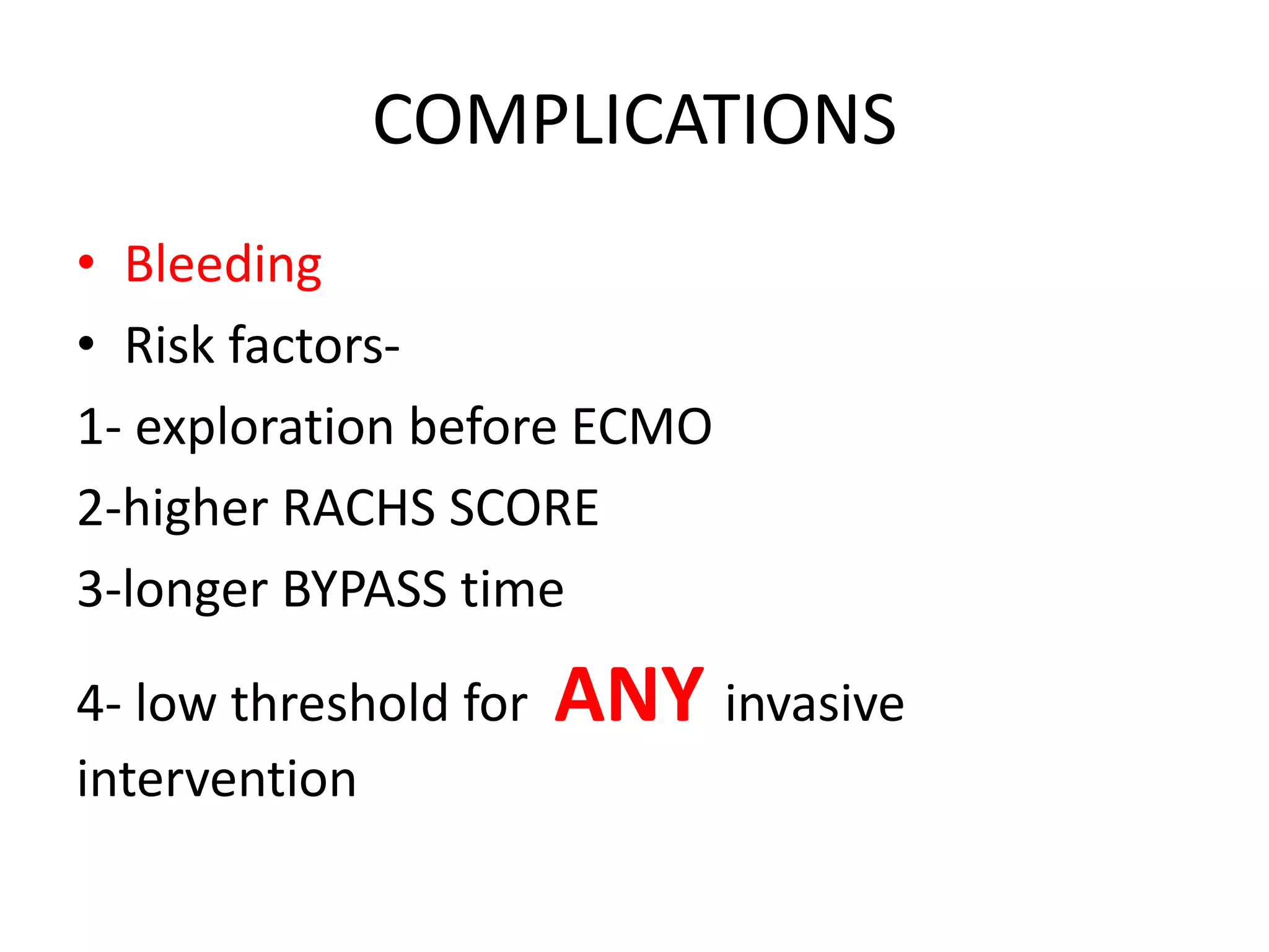 Pediatric ecmo | PPTX