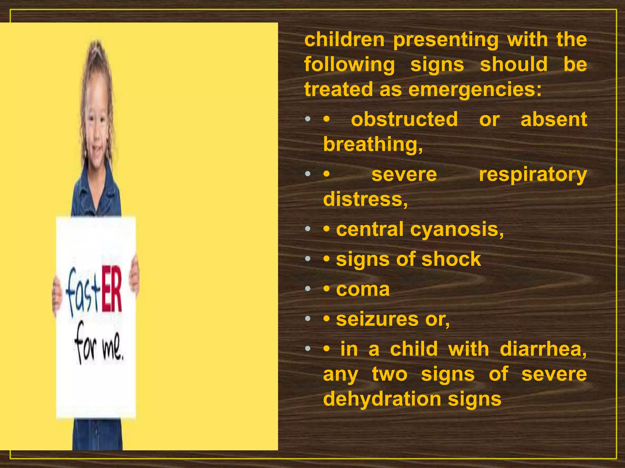 PEDIATRIC EMERGENCIES | PPTX