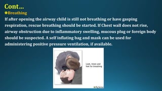 Pediatric emergency ppt | PPTX