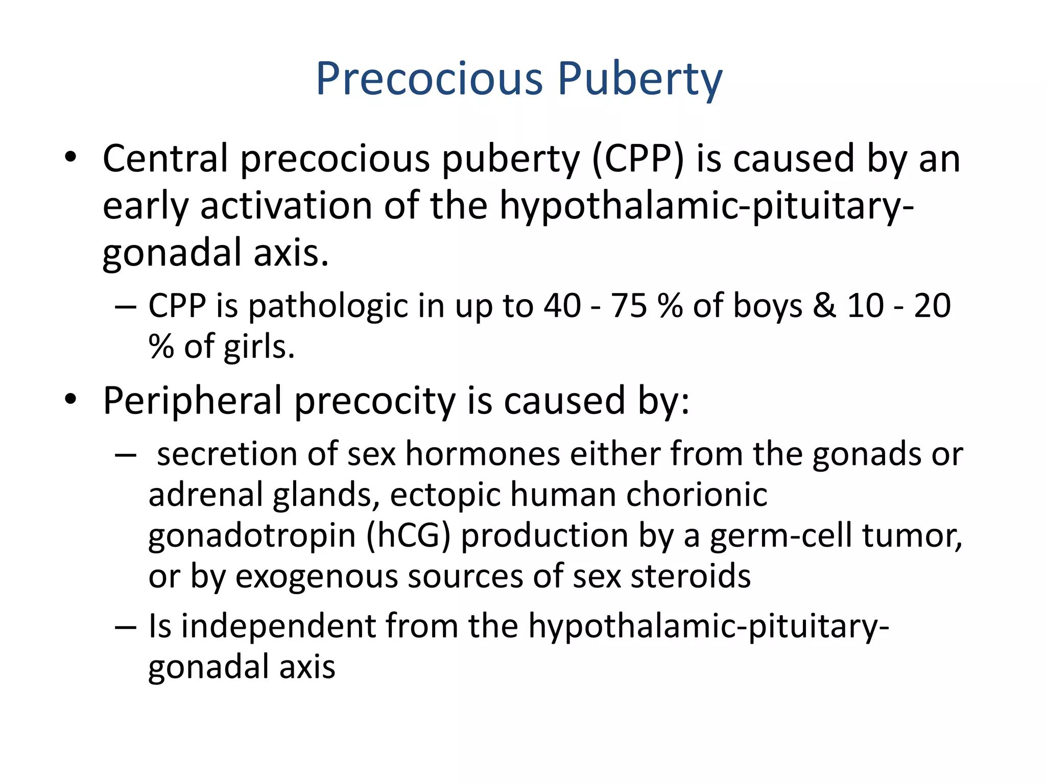 Pediatric endocrinology review questions | PDF