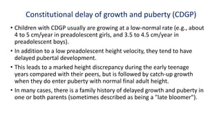 Pediatric endocrinology review part 4 | PDF | Hormonal Disorders ...