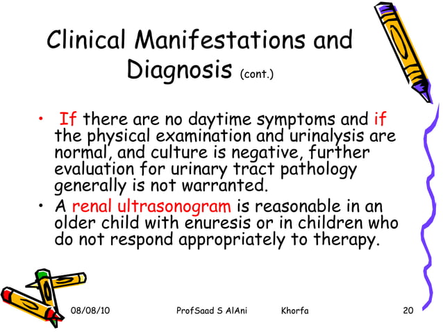 Pediatric enuresis | PPT | Sleep Disorders | Diseases and Conditions