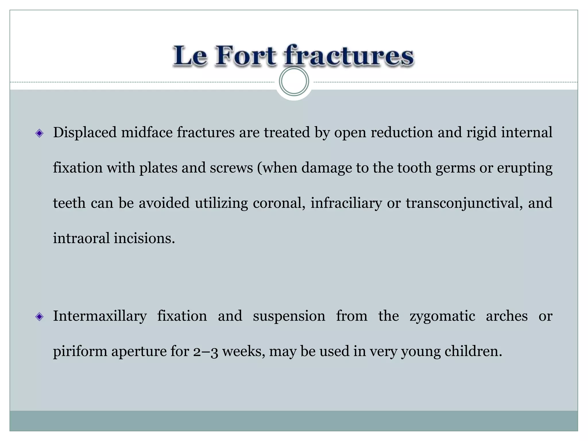 Pediatricfacialfractures 170101104439 | PPTX