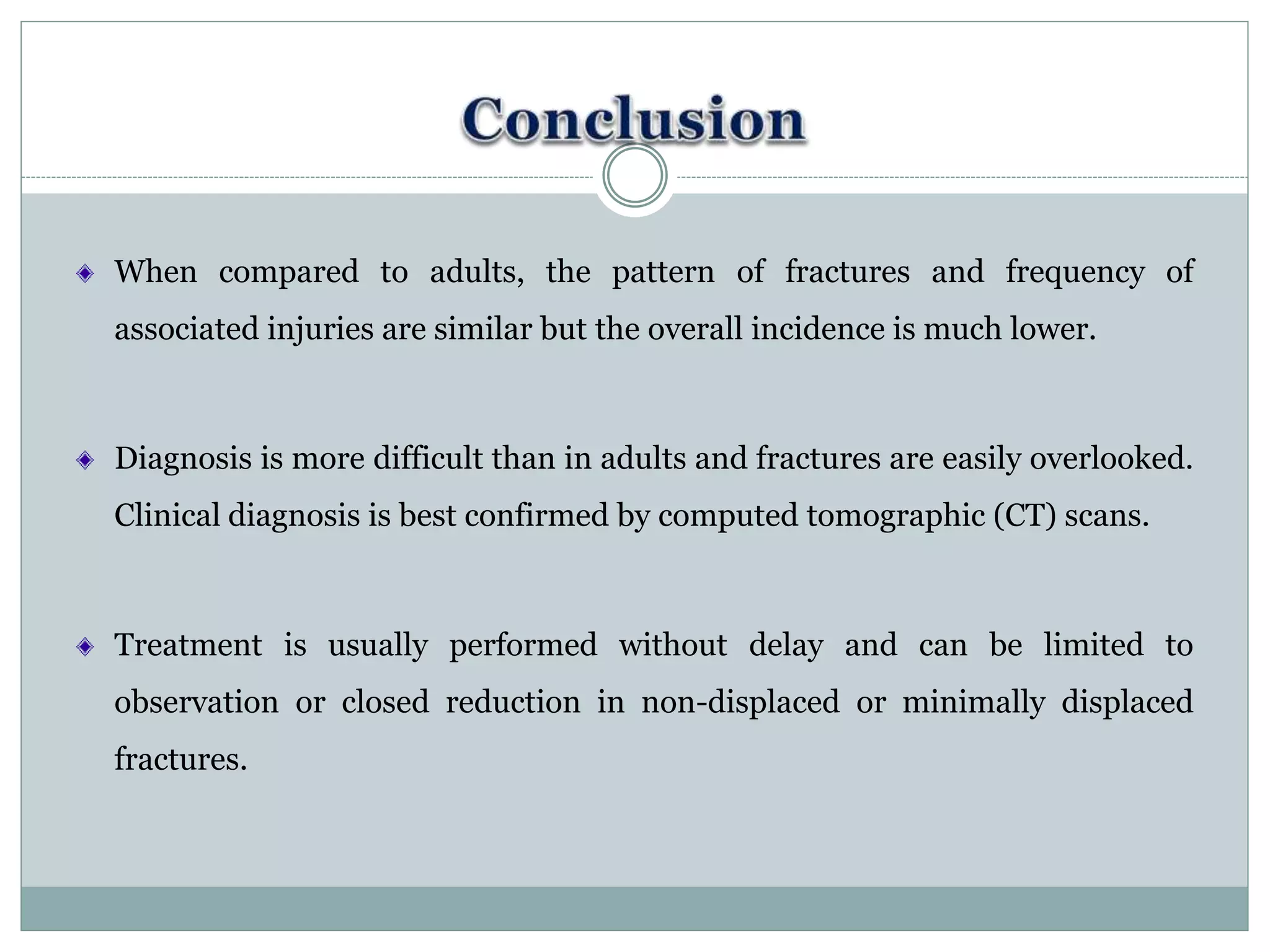 Pediatricfacialfractures 170101104439 | PPTX
