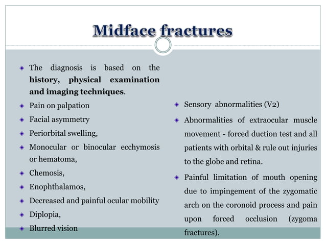 Pediatricfacialfractures 170101104439 | PPTX