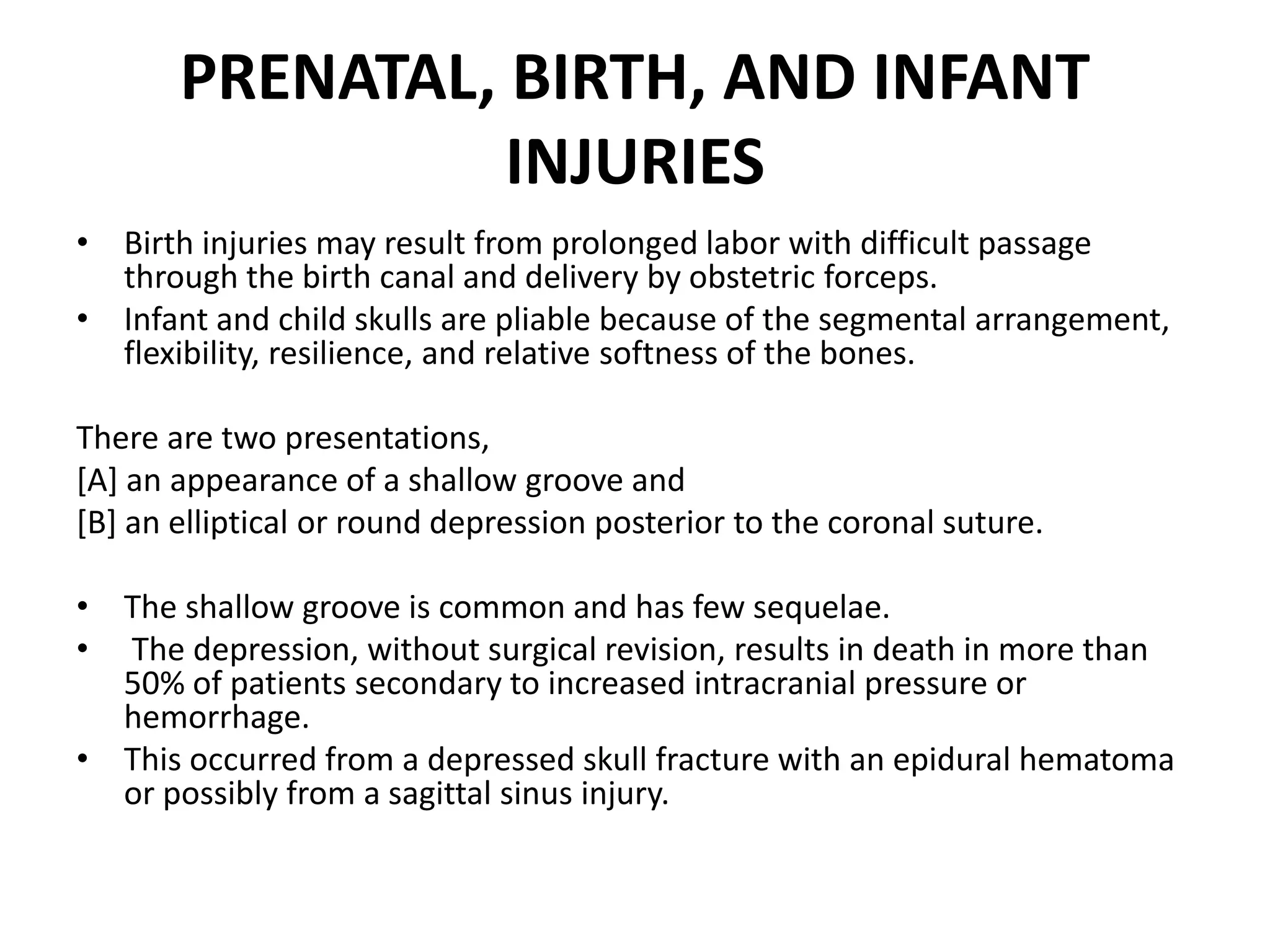 Pediatric facial injuries | PPTX