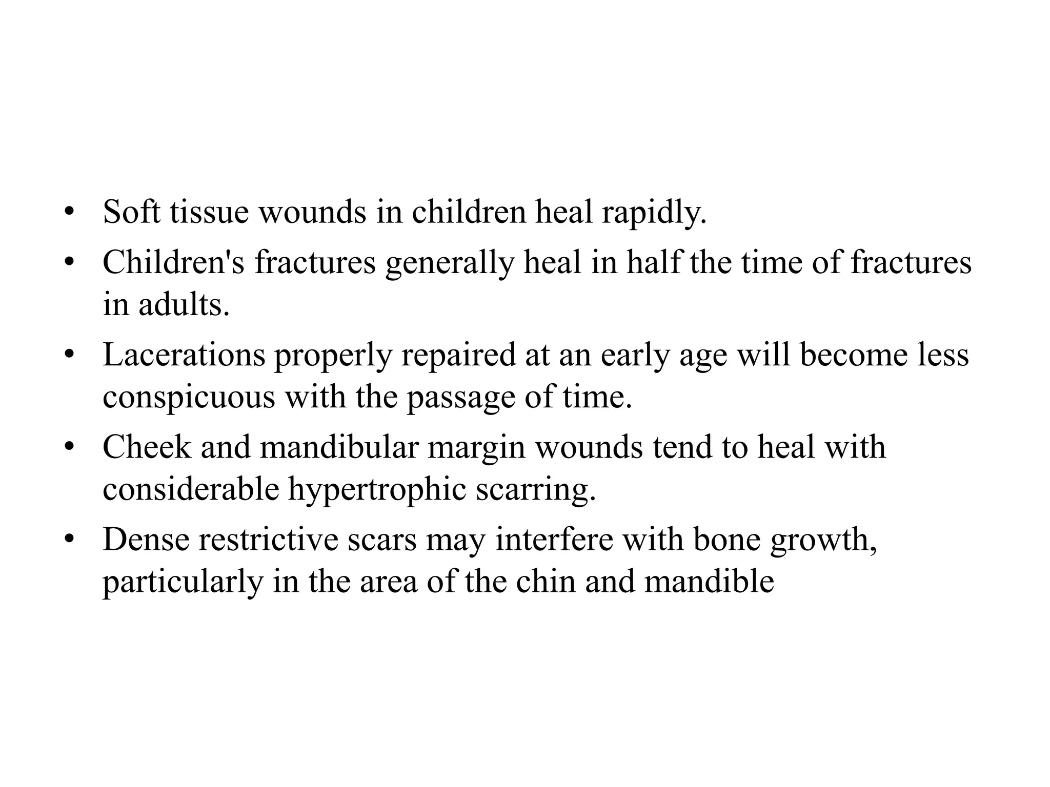 Pediatric facial injuries | PPTX