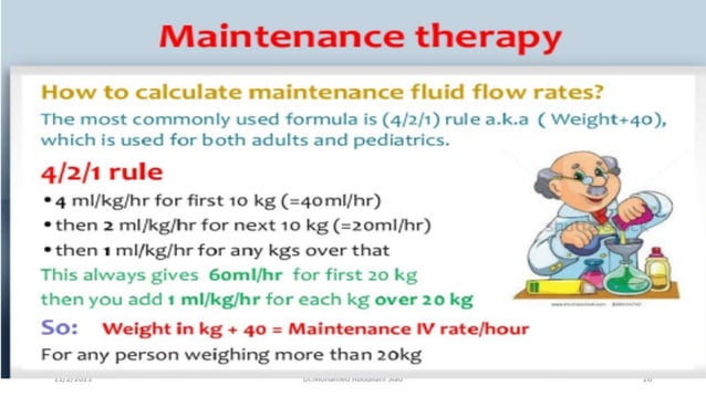 Pediatric Fluid Management DR.OZIL