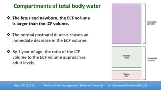 Pediatric Fluid Management DR.OZIL