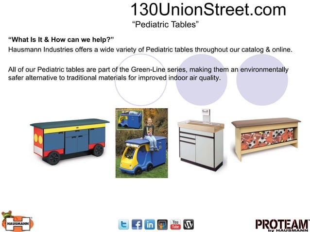 In-Focus: Hausmann Industries - Pediatric Tables | PPT