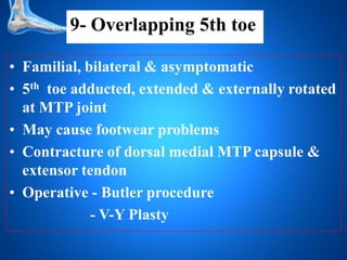 امراض القدم عند الاطفال Pediatric foot 1, البروفيسور فريح ابوحسان ...