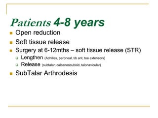 Pediatric foot deformities | PPT