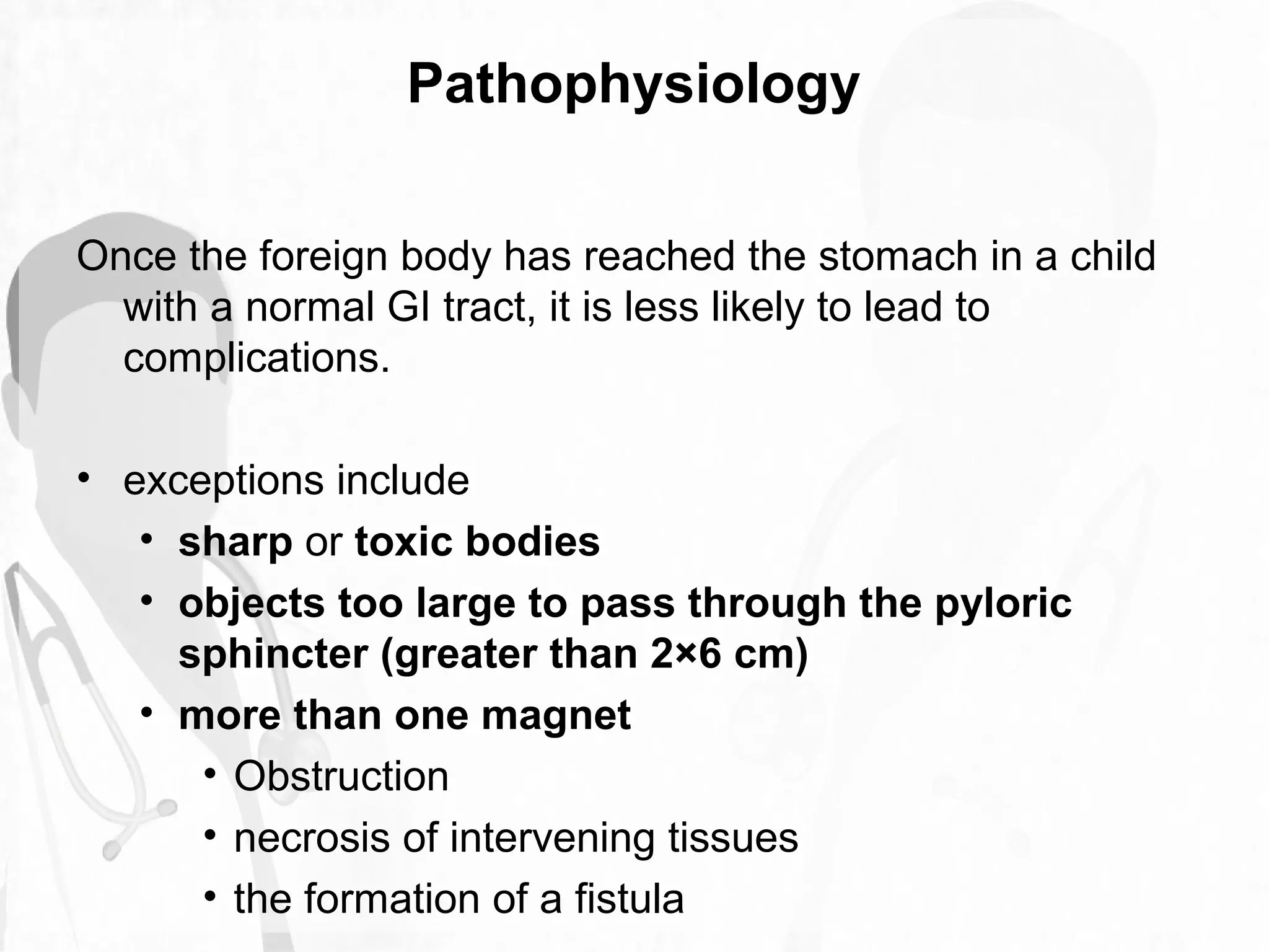 Pediatric foreign body ingestion | PPT