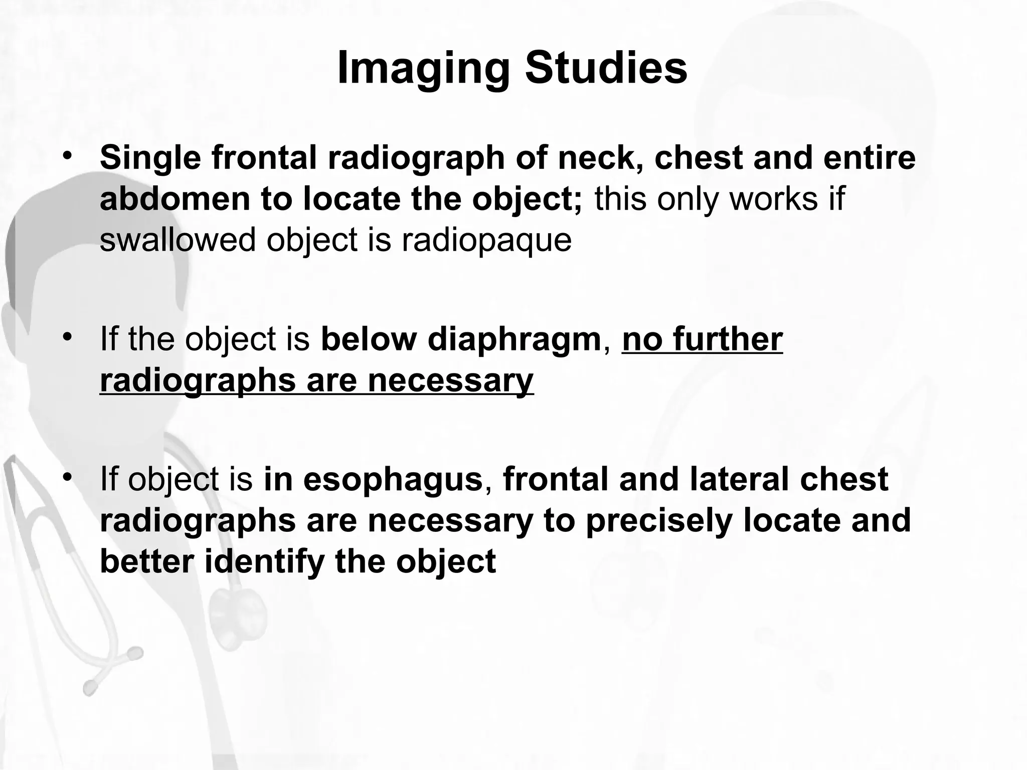 Pediatric foreign body ingestion | PPT