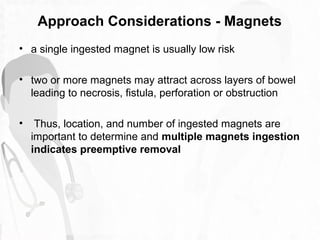 Pediatric foreign body ingestion | PPT