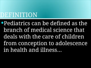 pediatric Gabiley Medical college.presentationptx | PPTX