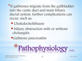 Pediatric gallstones | PPTX