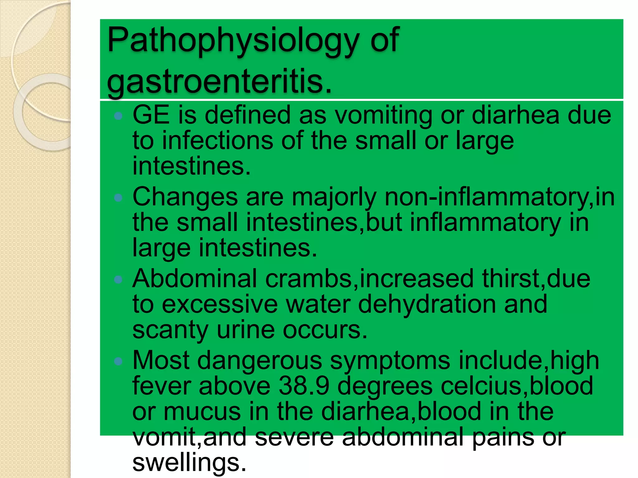 Pediatric gastroenteritis 1 | PPTX