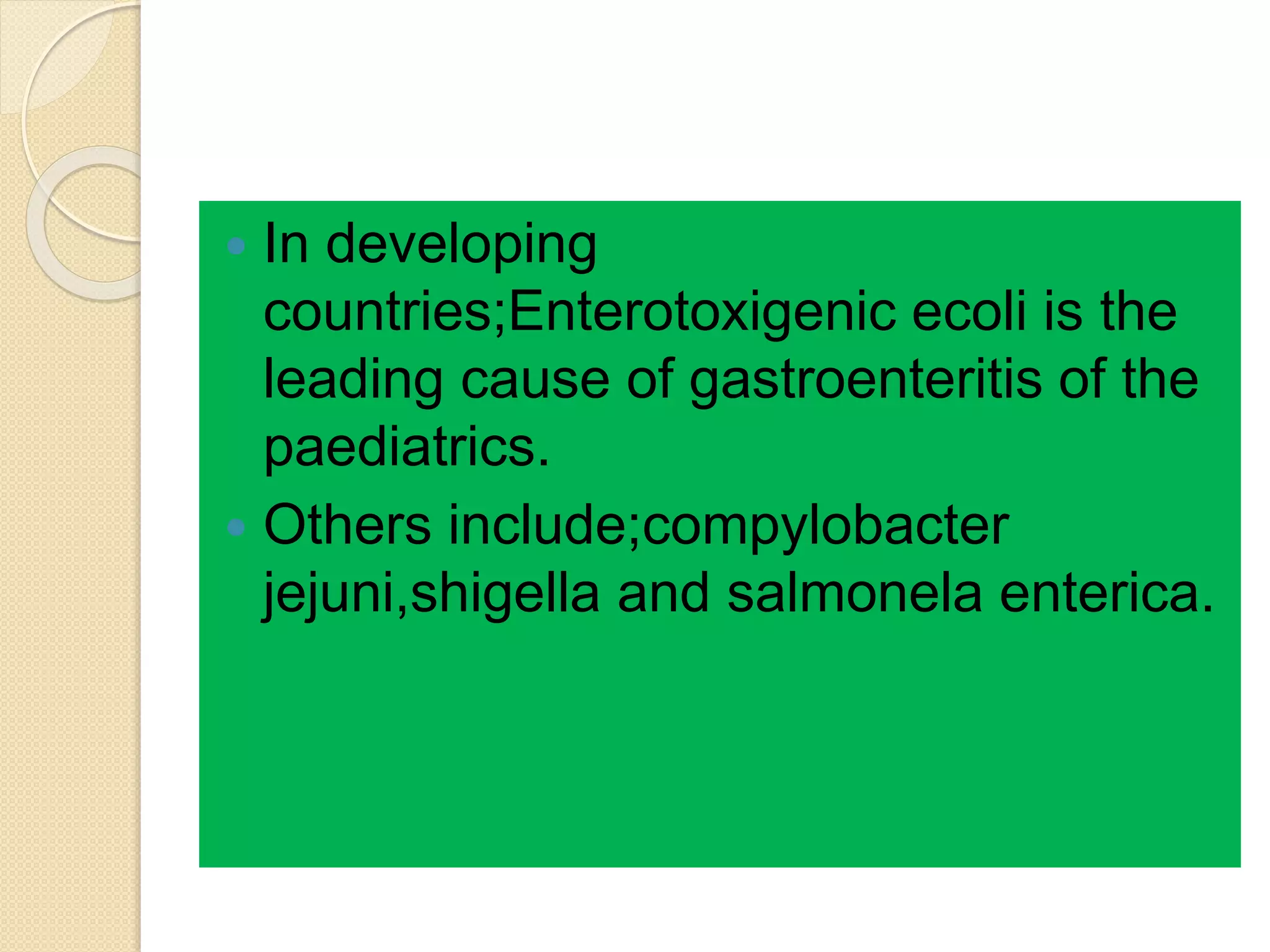 Pediatric gastroenteritis 1 | PPTX