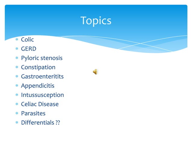 Pediatric gastrointestinal disorders | PPTX | Digestive Disorders ...