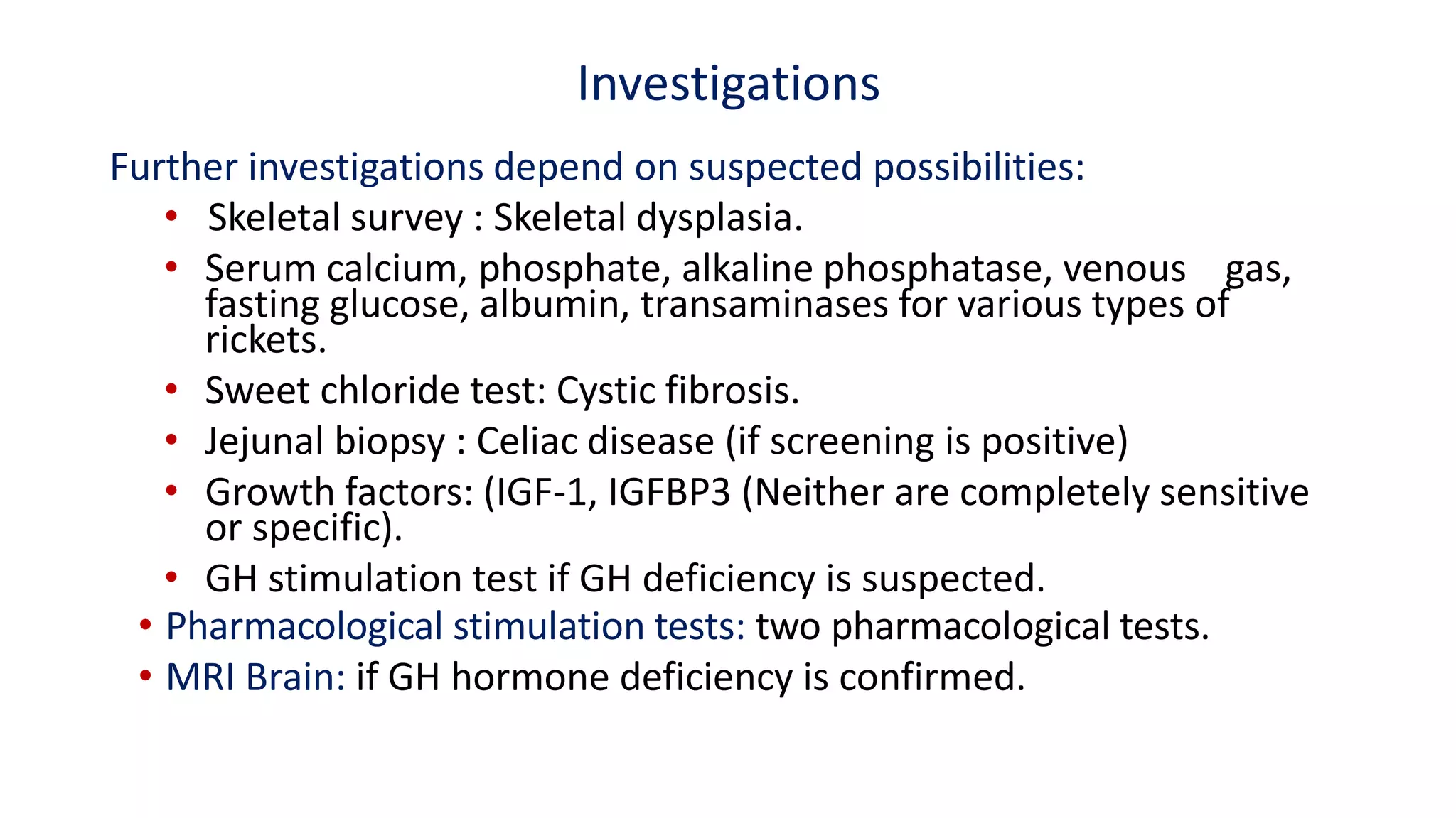 Pediatric growth hormone deficiency | PDF