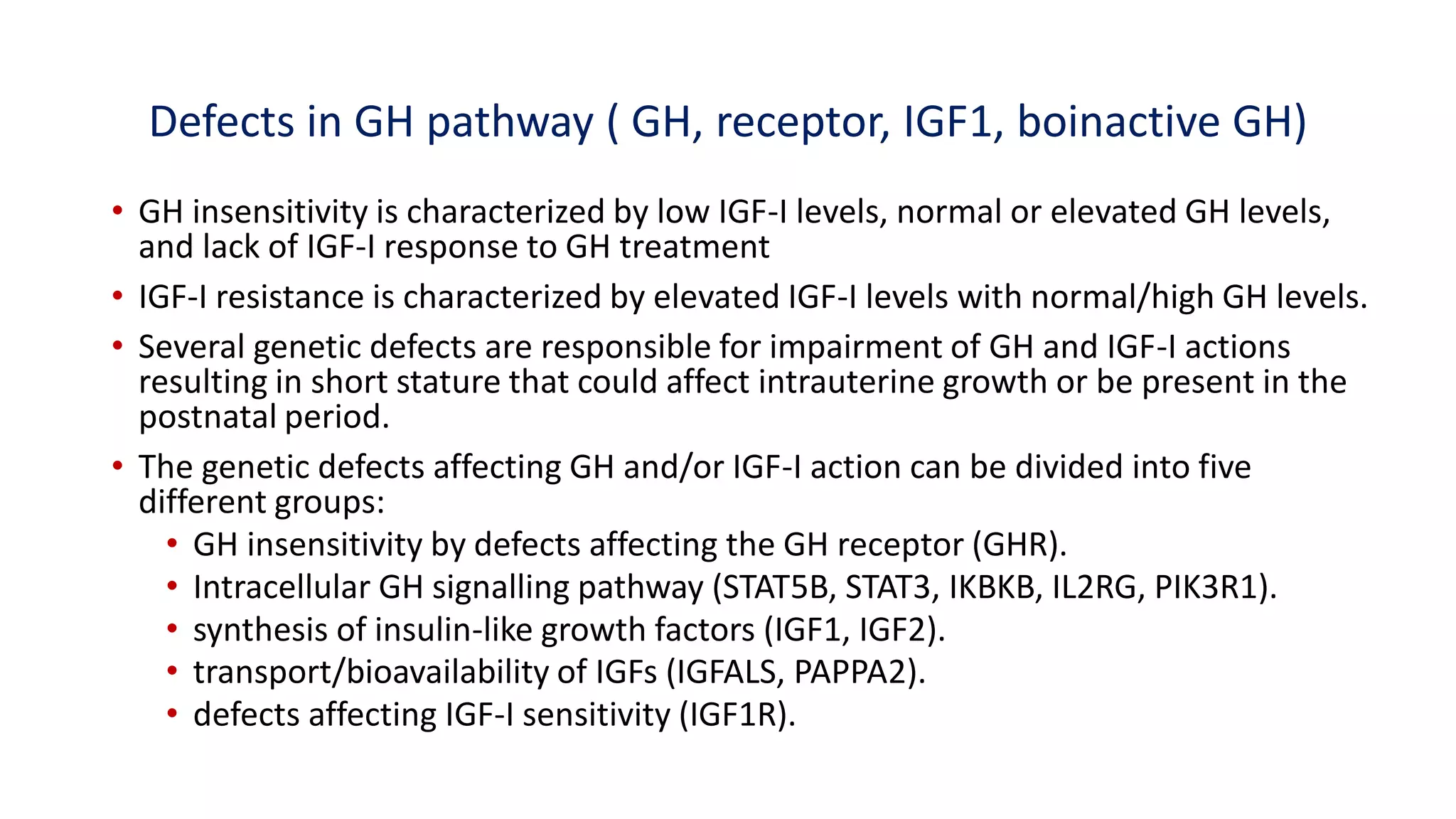 Pediatric growth hormone deficiency | PDF