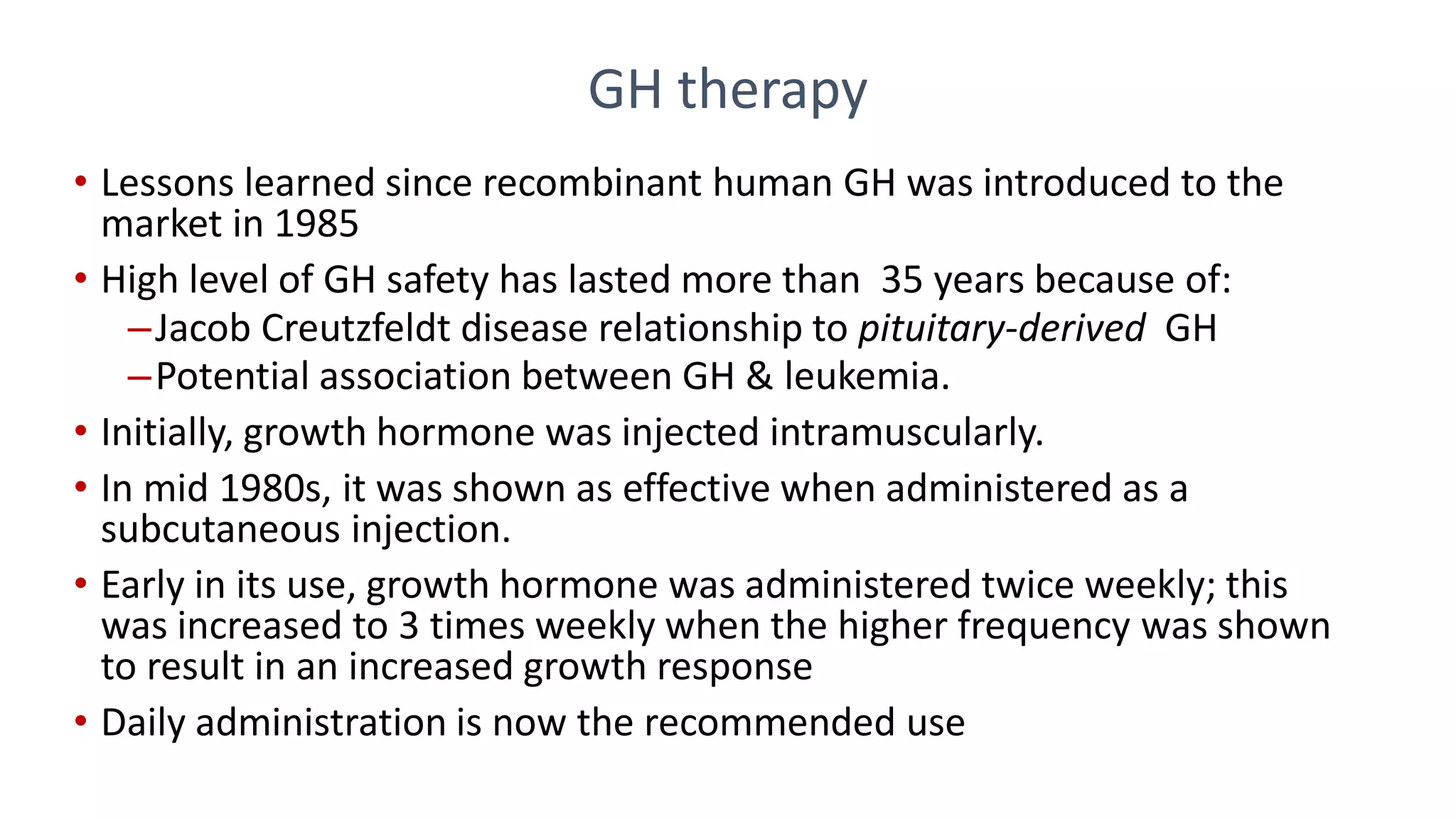 Pediatric growth hormone deficiency | PDF