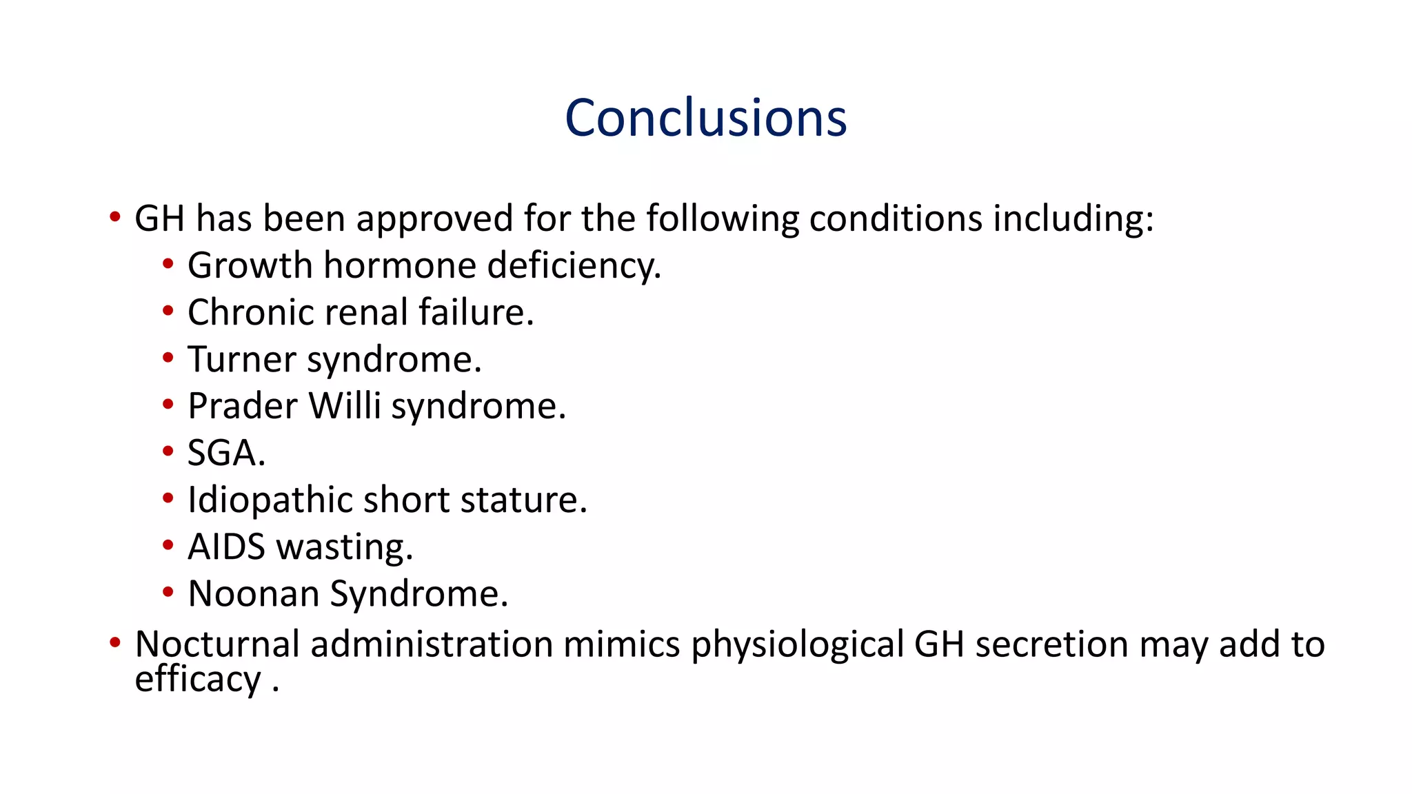 Pediatric growth hormone deficiency | PDF