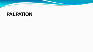 Pediatric git examination | PPTX