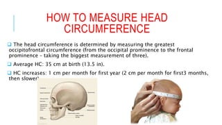 Pediatric growth (Head circumference) | PPTX