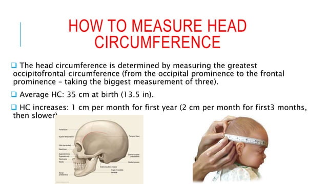 Pediatric growth (Head circumference) | PPTX