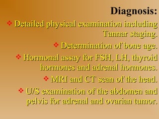 COMMON GYNECOLOGICAL PROPLEMS IN PEDIATRICS | PPT