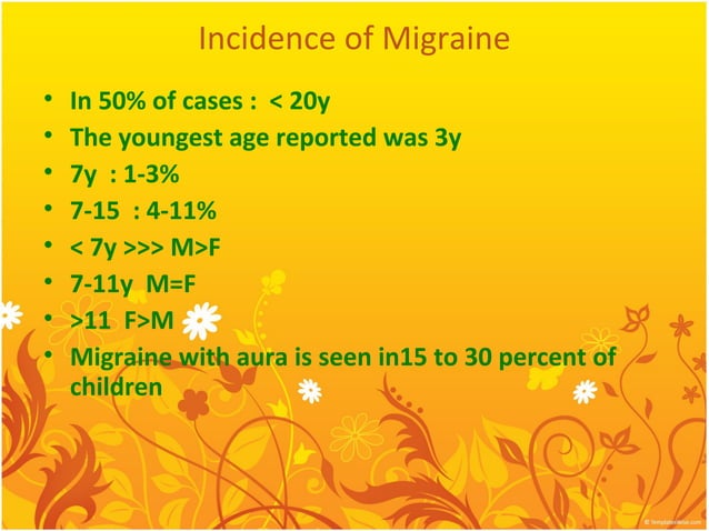Pediatric headache by dr. milind bapat | PPT | Brain and Nervous System ...