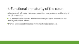 Pediatric High and Low intestinal Obstruction.pptx