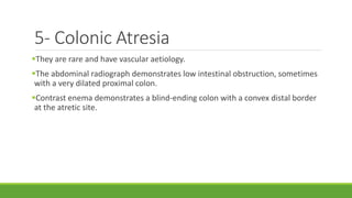 Pediatric High and Low intestinal Obstruction.pptx