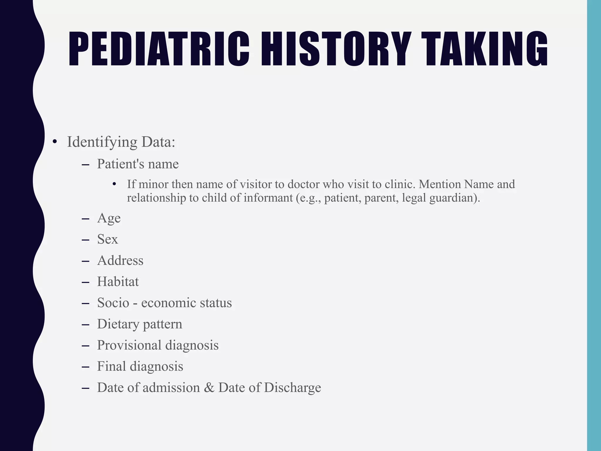 Pediatric history and_physical_examination | PDF