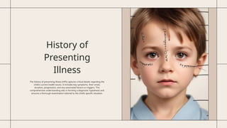 Pediatric History Taking and in social history | PPT