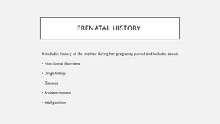 Pediatric History Taking in Dentistry.pptx