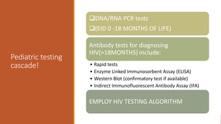 PEDIATRIC HTS ,CLINICAL STAGING AND ART REGIMEN.pptx