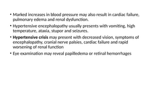 PEDIATRIC HYPERTENSION- Mohammed nihal pptx | PPT