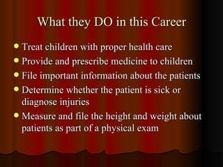 Pediatrician Ppt