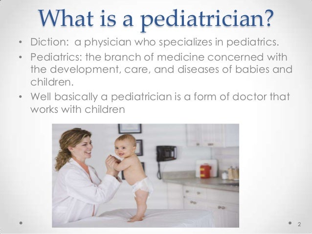 Pediatrician Meaning