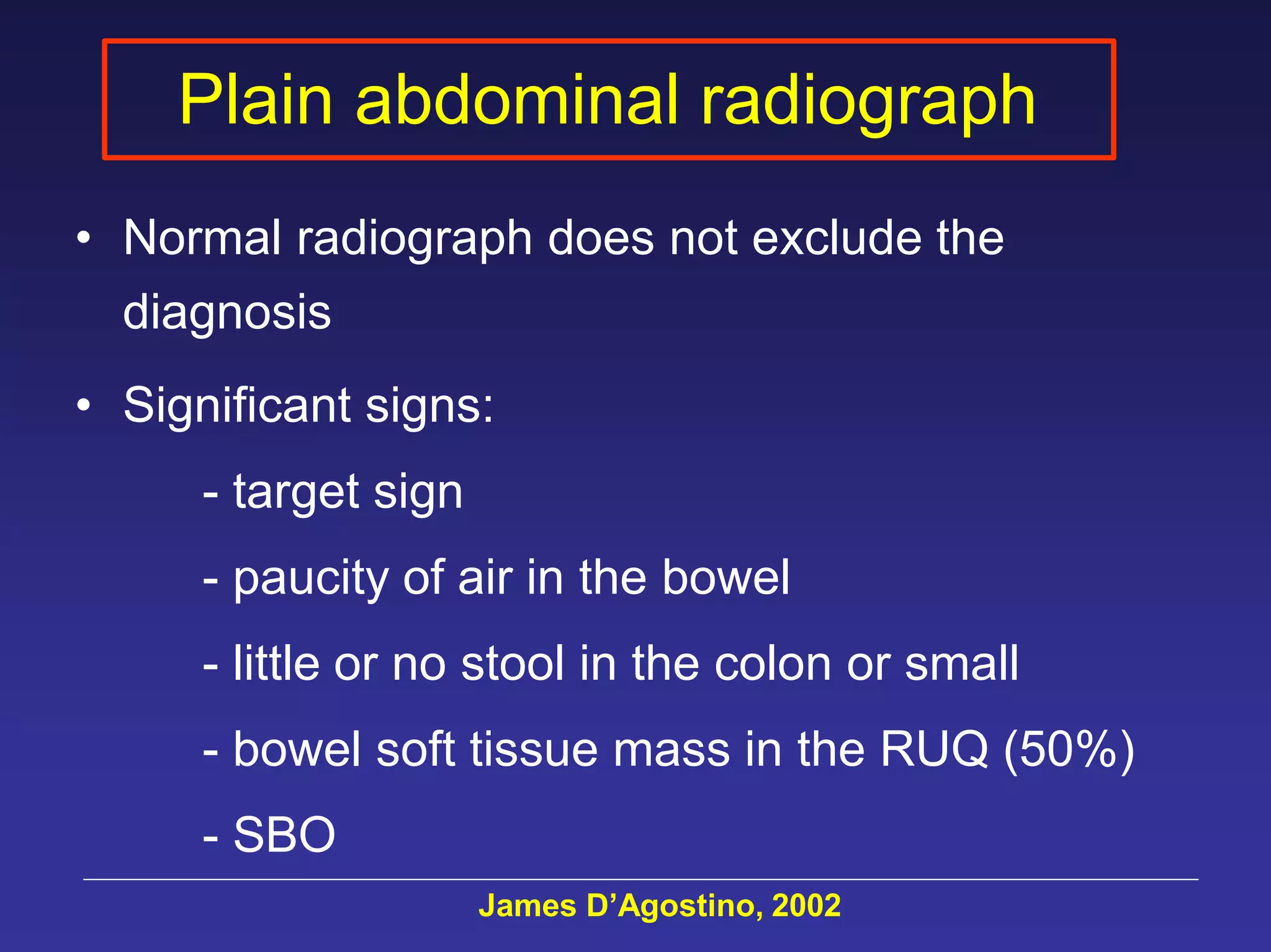 pediatric intssusception 2023.pptx | Digestive Disorders | Diseases and ...