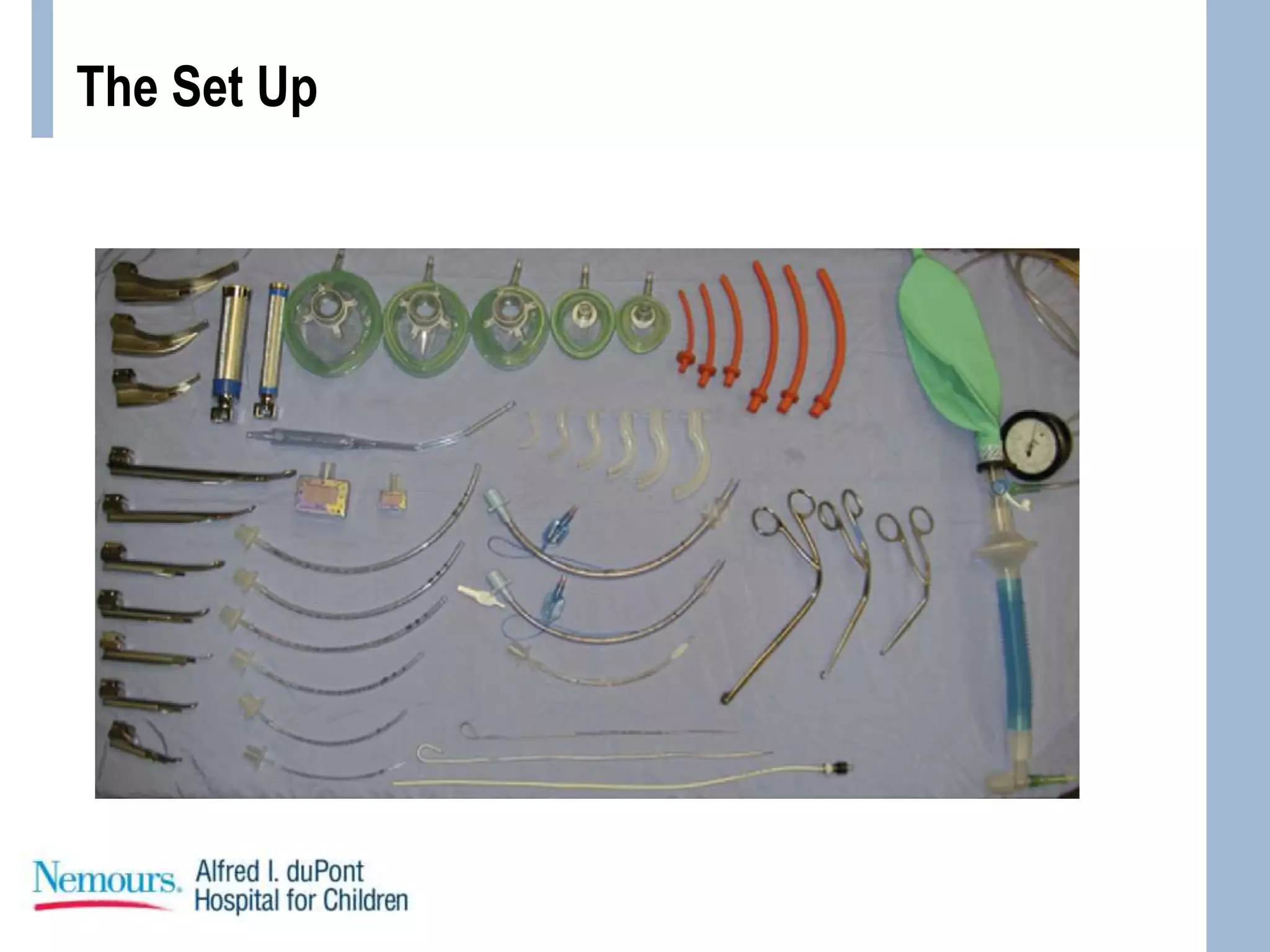 Pediatric intubation | PPTX