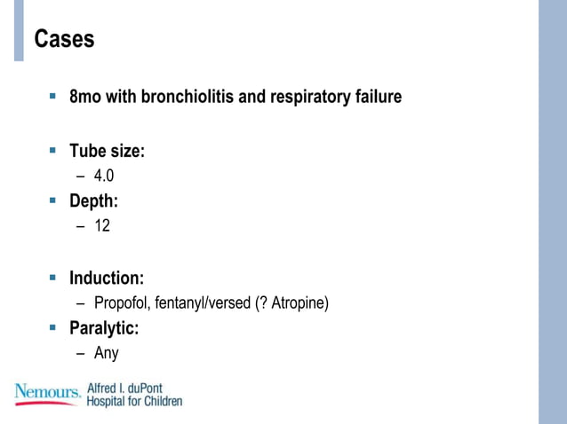 Pediatric intubation | PPT