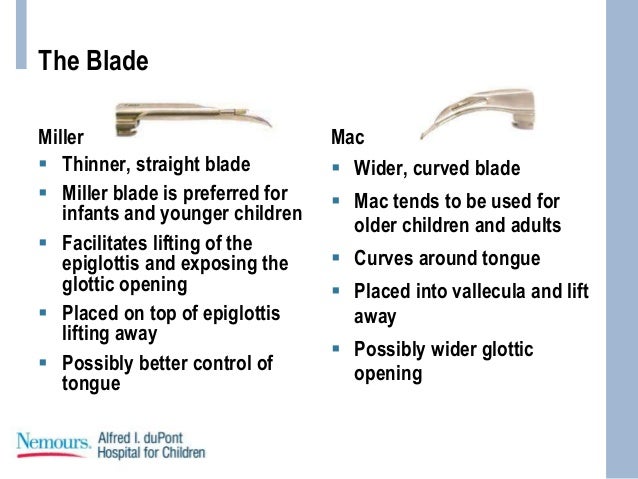 Pediatric intubation
